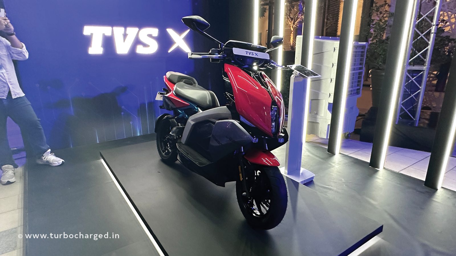 TVS X electric scooter launched at Rs 2.50 lakh - Turbocharged