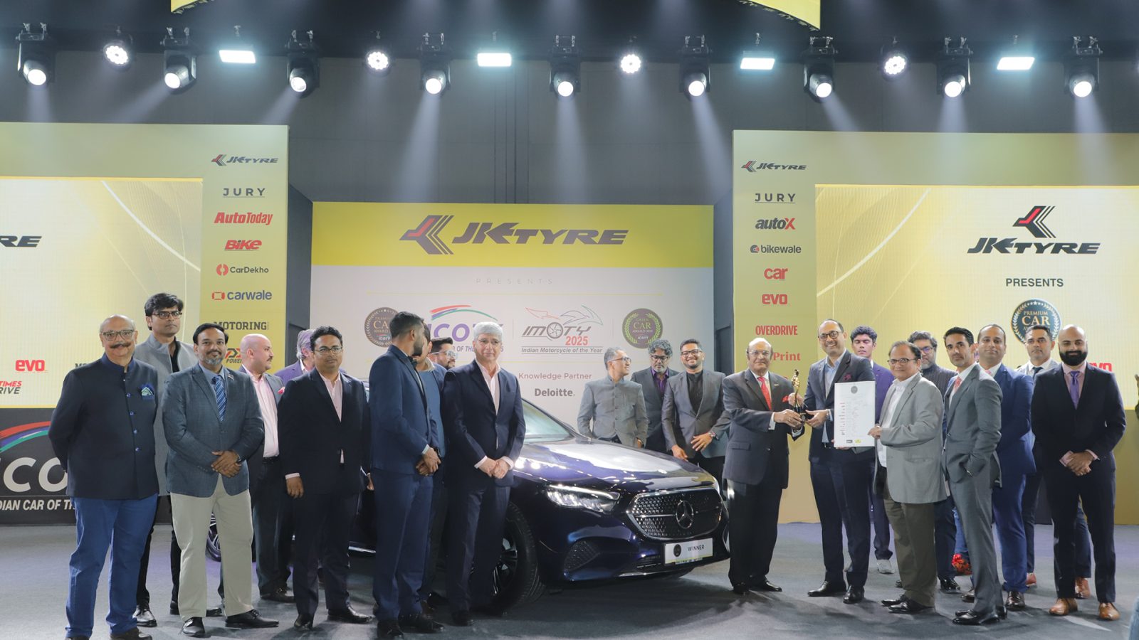 ICOTY 2025: Mercedes-Benz E-Class wins the highly coveted Premium Car ...