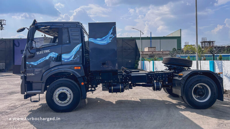 Blue Energy Unveils Electric Truck with Battery Swapping Technology ...