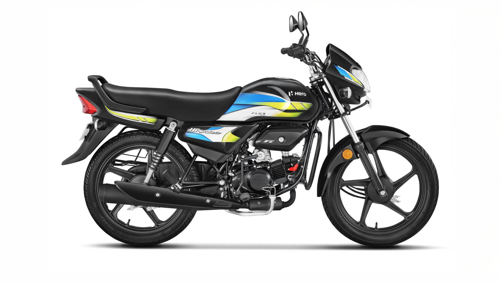 Hero Splendor+ and Hero HF Deluxe Flex Fuel launched - Turbocharged